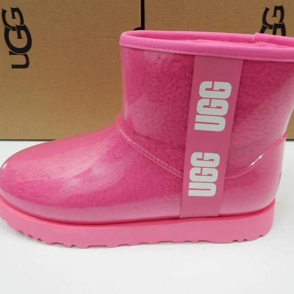 UGG | Shoes | Ugg Classic Clear Mini Taffy Pink | Poshmark